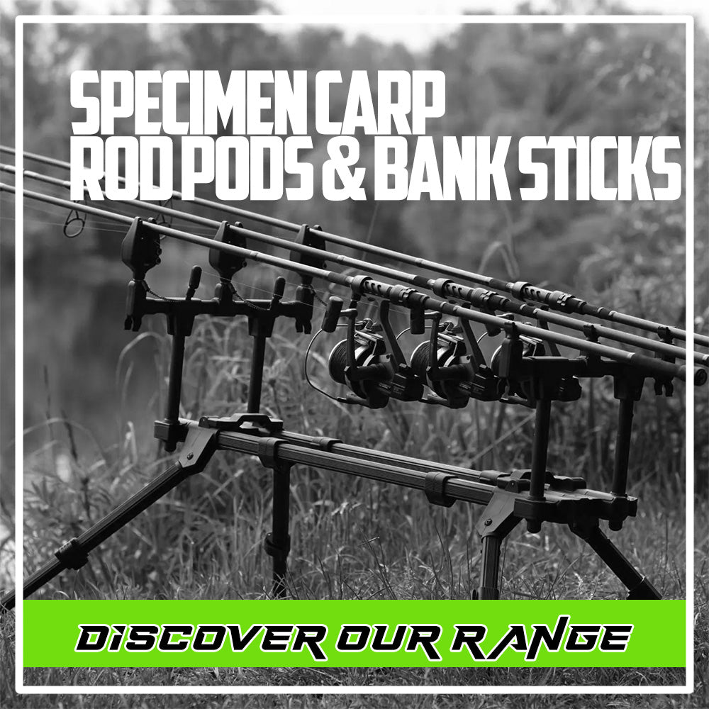 Specimen Rod Pods, Bank Sticks & Accessories